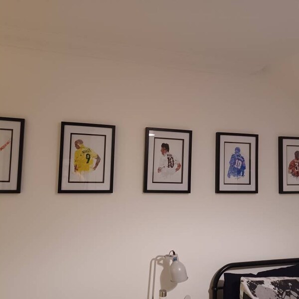 UK Football Stadiums - Periodic Table Art Print - English, Scottish ...