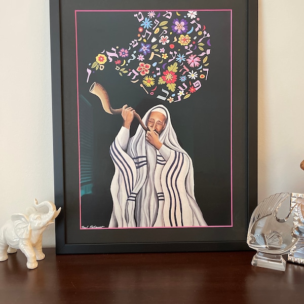 Canvas Print - Hebrew Letters Art - Original Judaica Art - Jewish Art ...