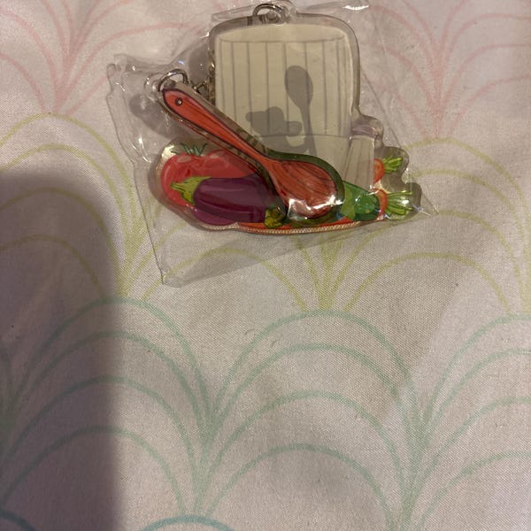 Little Chef Remy Ratatouille Transparent Acrylic Keychain/ Remy Food ...