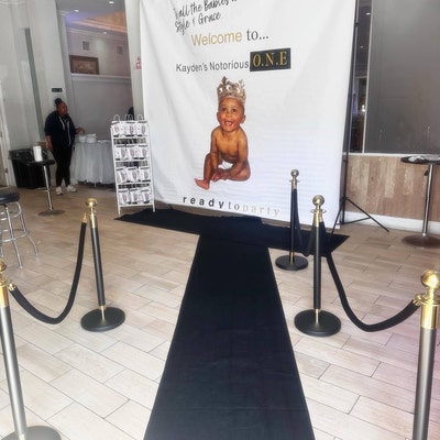 Notorious One Birthday Welcome Sign Poster Welcome Sign Notorious Party ...