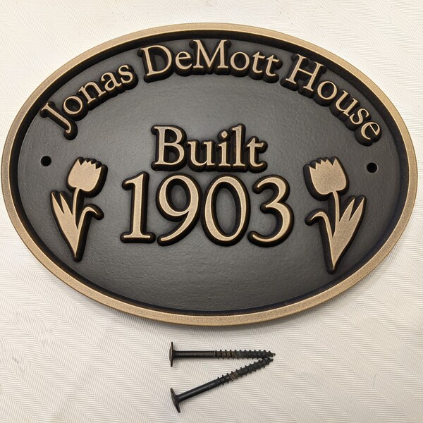Personalized Historic Sign, Name Plaque, or Short Phrase Will Work Too ...