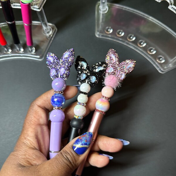 Handmade Fancy Troll Doll Beaded Pens - Etsy
