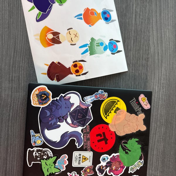 Rain World Downpour Iterators Sticker Sheet - Etsy