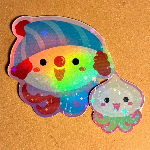 Overwatch Pachimari Pixel Waterproof Holographic Vinyl Sticker Decal - Etsy