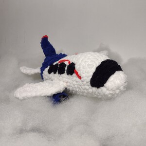 CROCHET AIRPLANE PATTERN, Plush Plane Toy Amigurumi Pattern, Crochet ...
