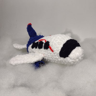 CROCHET AIRPLANE PATTERN, Plush Plane Toy Amigurumi Pattern, Crochet ...