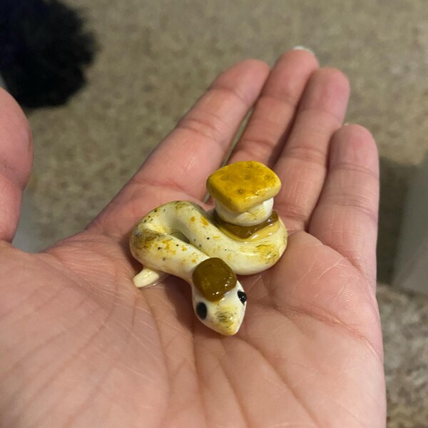 Snake Collection: Pancake Clay/ Pottery/ Art - Etsy