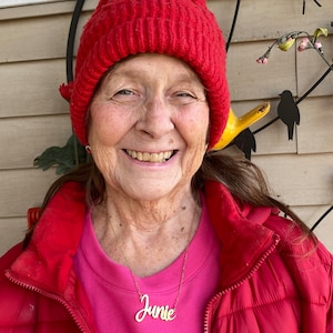 Name Necklace Personalized Gold Layla Style - Etsy