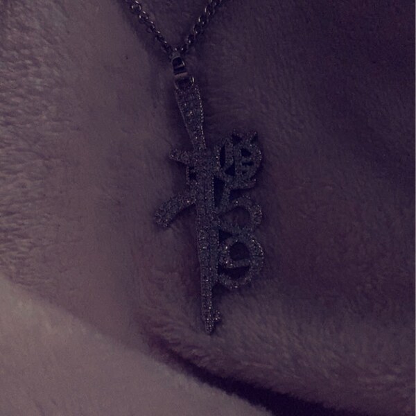 Suicideboys G59 Rifle Necklace! Iced Out Cubic Zirconia Pendant ...