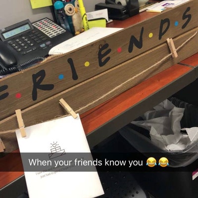 Friends TV Show Picture/polaroid Hanging Board - Etsy