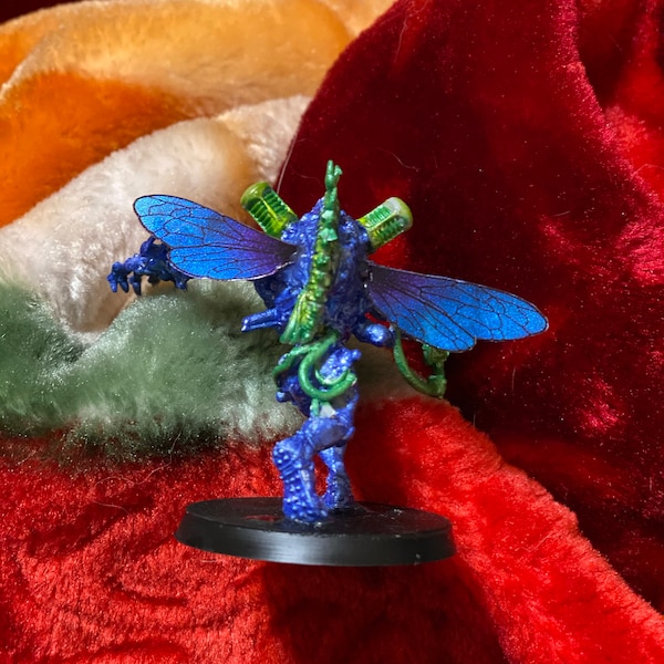 Miniature Fairy Wings for Crafting - Colorful Blue Toned Insect Wings ...