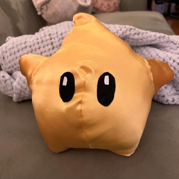 DIY Super Mario Galaxy Luma Star Plush Sewing Pattern - EASY to Make ...