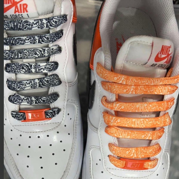 Personalised Waxed Flat Shoelaces Custom Text Length Aglets Colourful ...