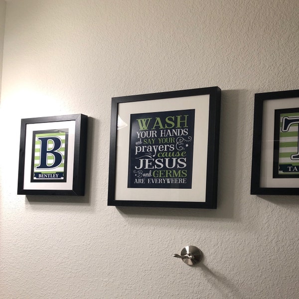 Wash Your Hands & Say Your Prayers Jesus and Germs Are Everywhere ...