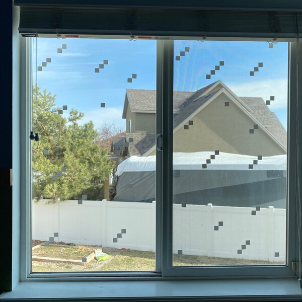 Pixelized Window Decals | Minecraft Style | Video Game | Vinyl Stickers ...