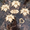 Maple Leaves Place Cards Thanksgiving Place Cards Laser Cut Leaves ...