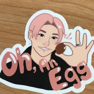 Felix Lee Egg Sticker - Etsy