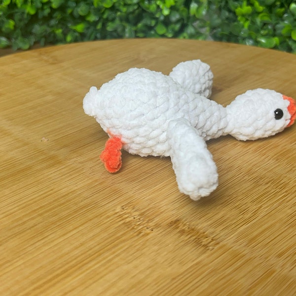 Crochet PATTERN Goose Keychain, Amigurumi Tutorial PDF in English, Dog ...