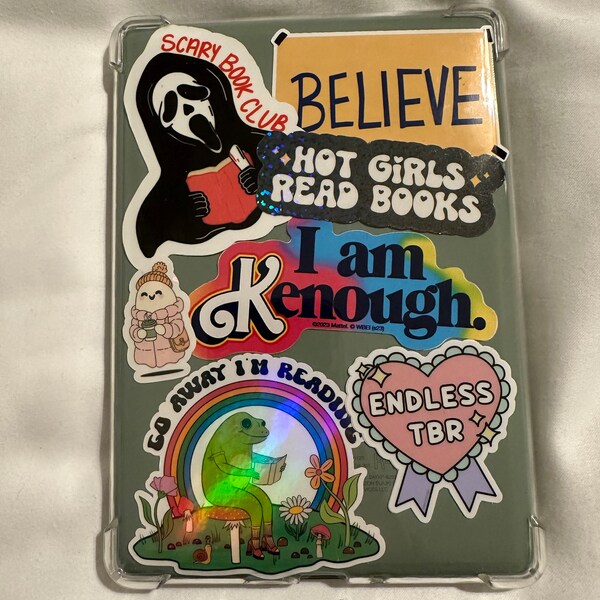 MINI Endless TBR Book Club Sticker L Bookworm Sticker | Bibliophile ...