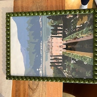 Wooden Hand Painted Bobbin Bobble Photo Frame - Etsy Canada