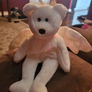 Ty Beanie Babies Magic the White Dragon With Iridescent Wings - Etsy