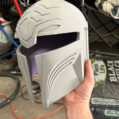 Green Ranger Mandalorian Helmet STL FILE - Etsy