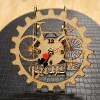 Fire Skull Clock Laser Cut Files SVG Vector File Ai, Cdr, Dxf, Eps, Pdf ...