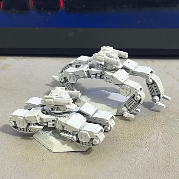 Wall Running Mech Phase Shift RPG Wargaming Sci Fi Miniature 100mm ...