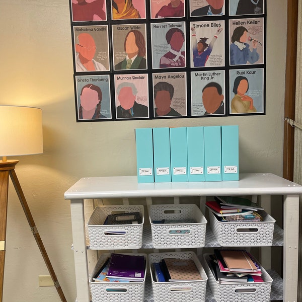 Inspirational Young Leaders Printable Poster Set, Digital Download ...