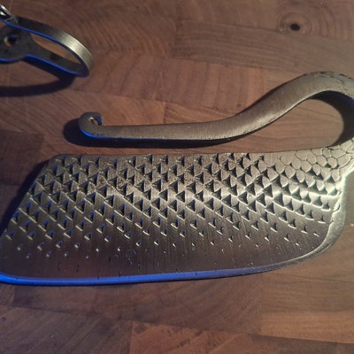 Hand Forged Herb Chopper Upcycled From Farrier's Rasp TRITAERBA - Etsy