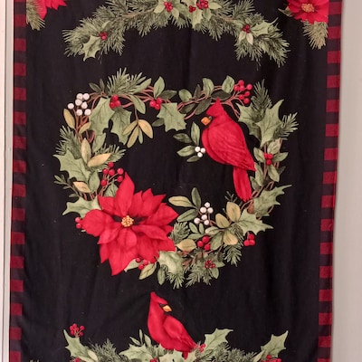 Timeless Treasures Blooming Forest Fabric Panel, Cotton, 23 X 44 ...