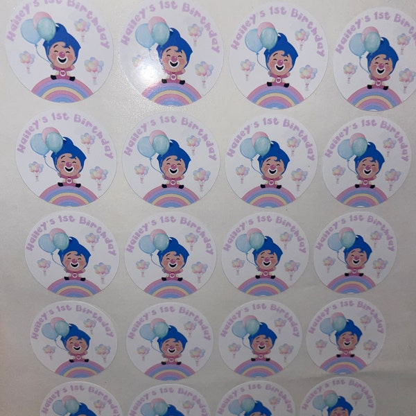 Plim Plim Stickers Pastel Colors - Etsy