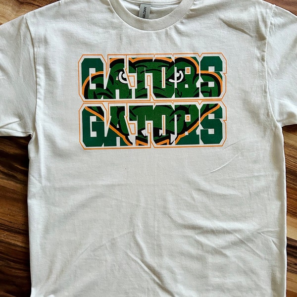 Green Gators Sublimation Design, PNG and SVG Digital Download, Gator ...