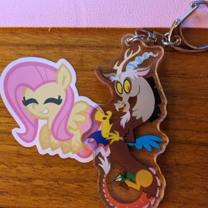 MLP Roseluck Acrylic Charm Keychain - Etsy