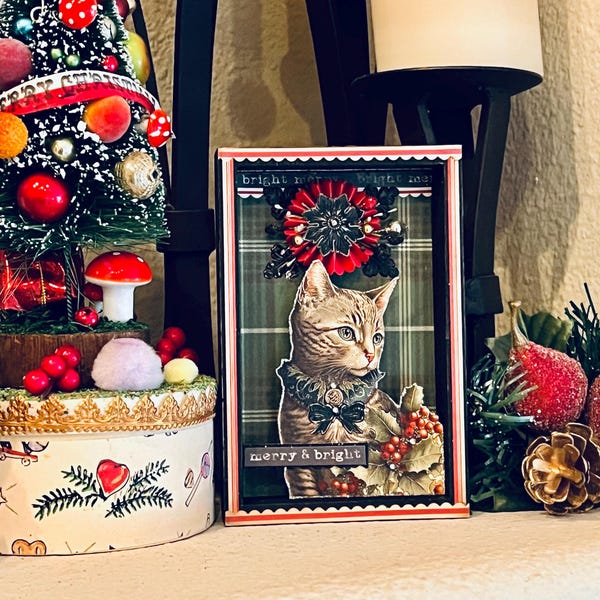 Vintage Decor, Halloween, Shadow Box Art, Dark, Moody, Gallery Wall ...