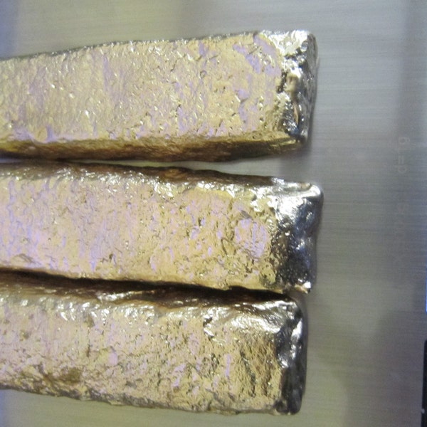 30 GRAMS Gold Recovery Gold Bar Melted Drop Scrap Plated Pins CPU ...