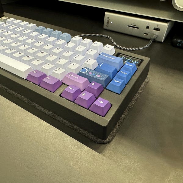 Wool Mousepad Wool Felt and Cork Mouse Pad, Antimicrobial Merino Wool ...