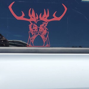 Hazbin Hotel Inspired Lute Mask Vinyl Decal Sticker - Etsy