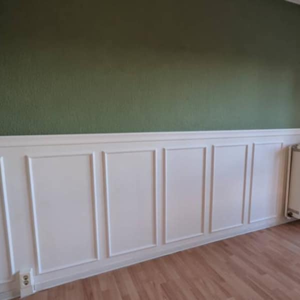 Custom-made Wall Moulding Kit for Stunning Accent Walls, Easy Assembly ...