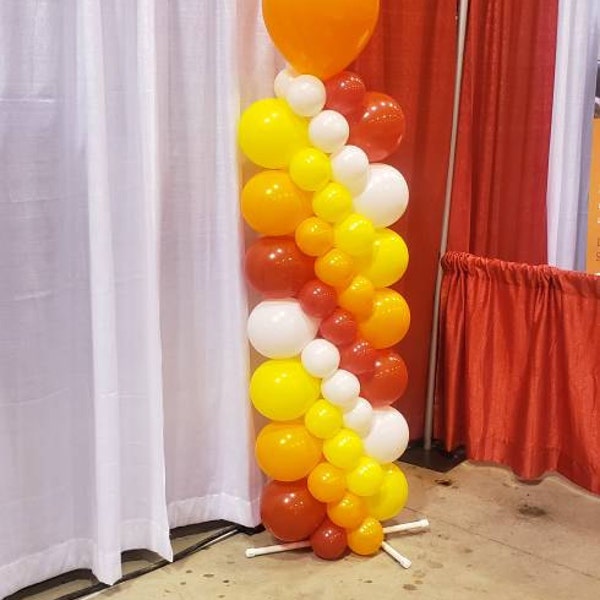 Narrow Balloon Column Tutorial and Plans | Digital Balloon Recipe - Etsy