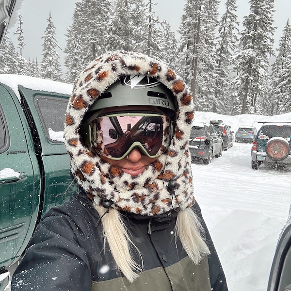 Over Hood Ski Balaclava, Helmet Hood, Snowboard Snood, Fleece Hood ...