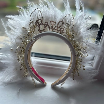 Bride to Be Deluxe Crown, Gold Bride to Be Luxury Crown, Gold Hen Party ...