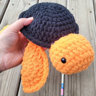 Happy Turtle Pattern Crochet PDF Download Beginner Friendly Amigurumi ...