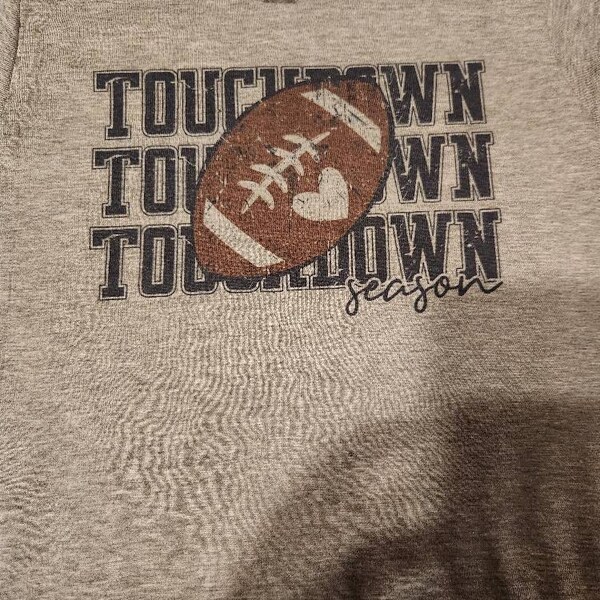 Touchdown Png, Touchdown Season Png, Distressed Football Png Shirt ...