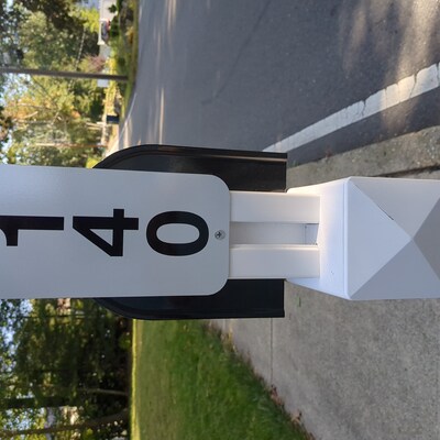 8x4 Reflective Custom Address Sign - Etsy