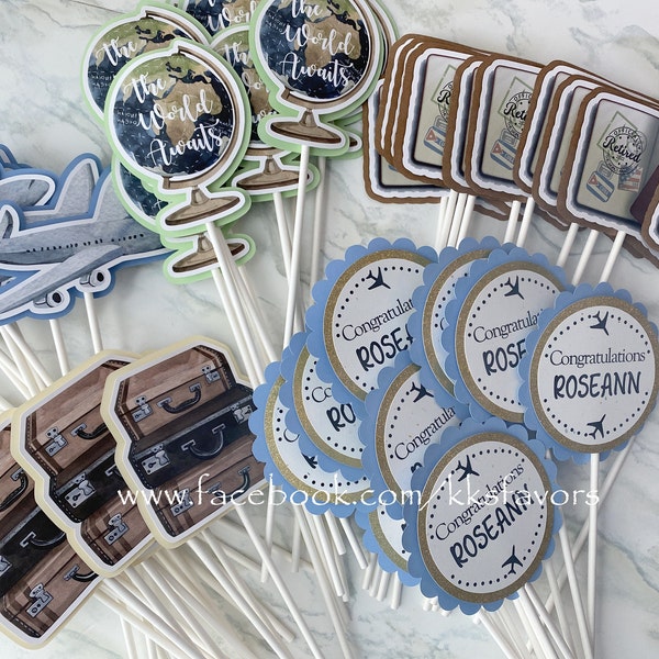 Watercolor Travel Clipart, Summer Holiday, Vacation Clipart, Tourism ...