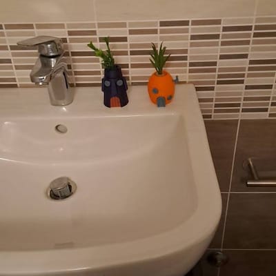 Spongebob & Squidward House Planters Various Sizes / Bikini Bottom ...