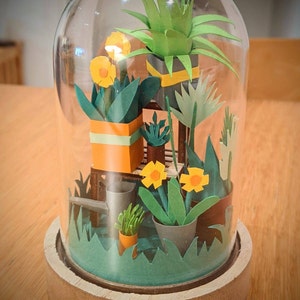 Paper Cutting 3D Pattern Template Layered Paper Art | Etsy UK