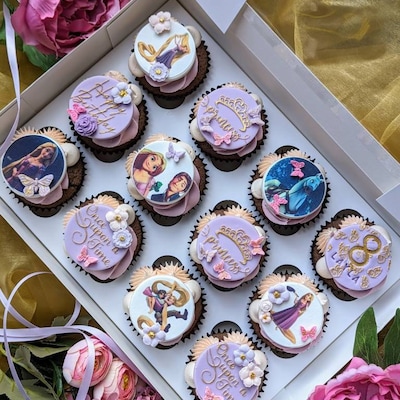 Mermaid Clam Shell Cake Topper Personalised Name Sea Theme Acrylic Mini ...