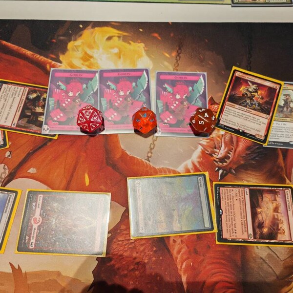 Goblin Token // Custom Altered Magic the Gathering (MTG) Fantasy Board ...